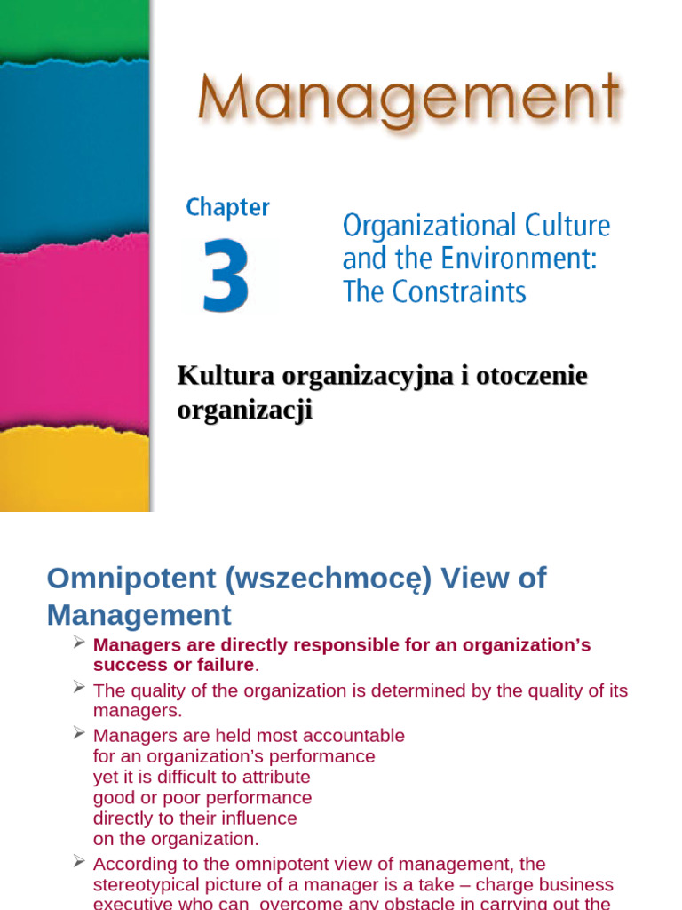 Organizational Culture and Management Insights | PDF | Natural ...