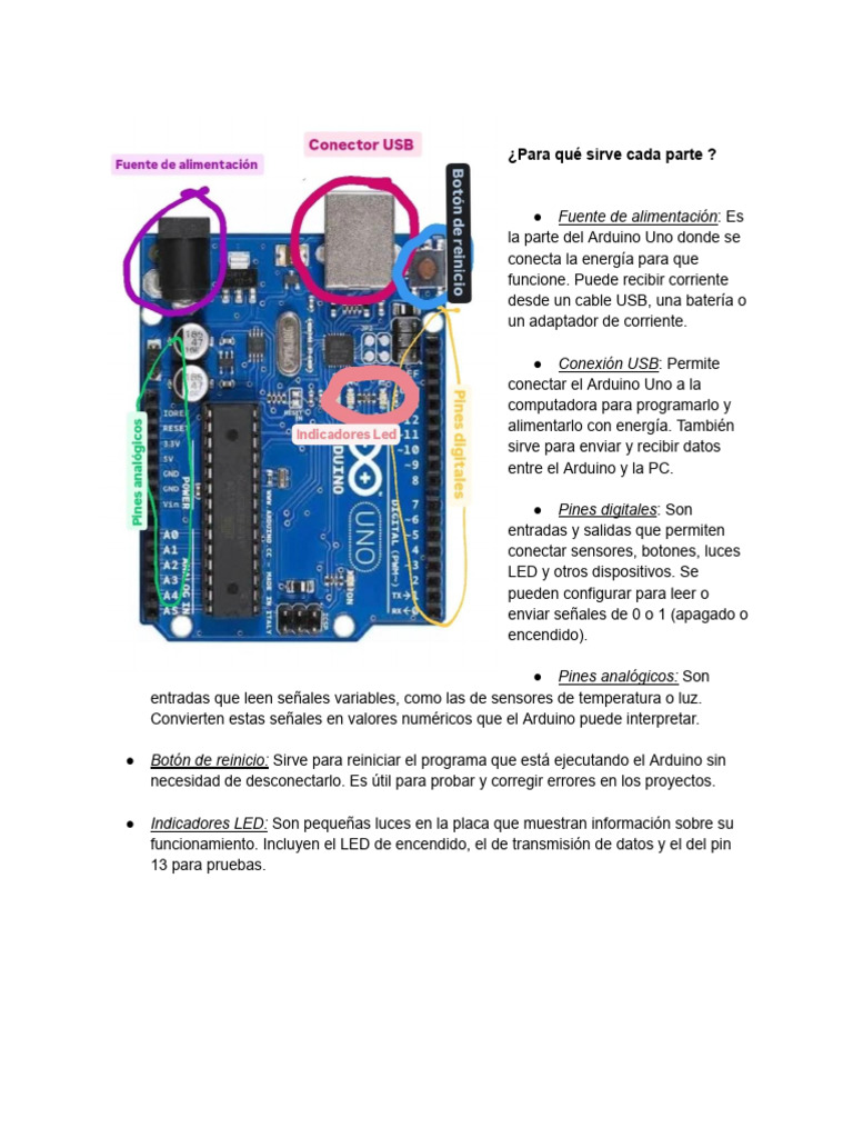 Partes de Arduino 1 | PDF