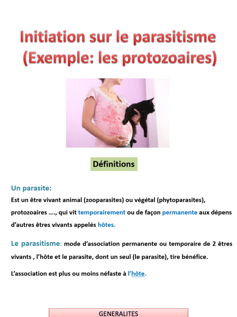 Définition et Types de Parasitisme | PDF | Parasitisme | Microbiologie