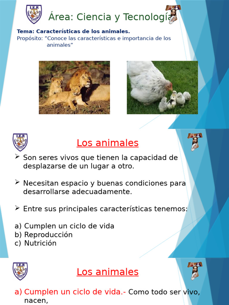 Caracteristicas de Los Animales | PDF