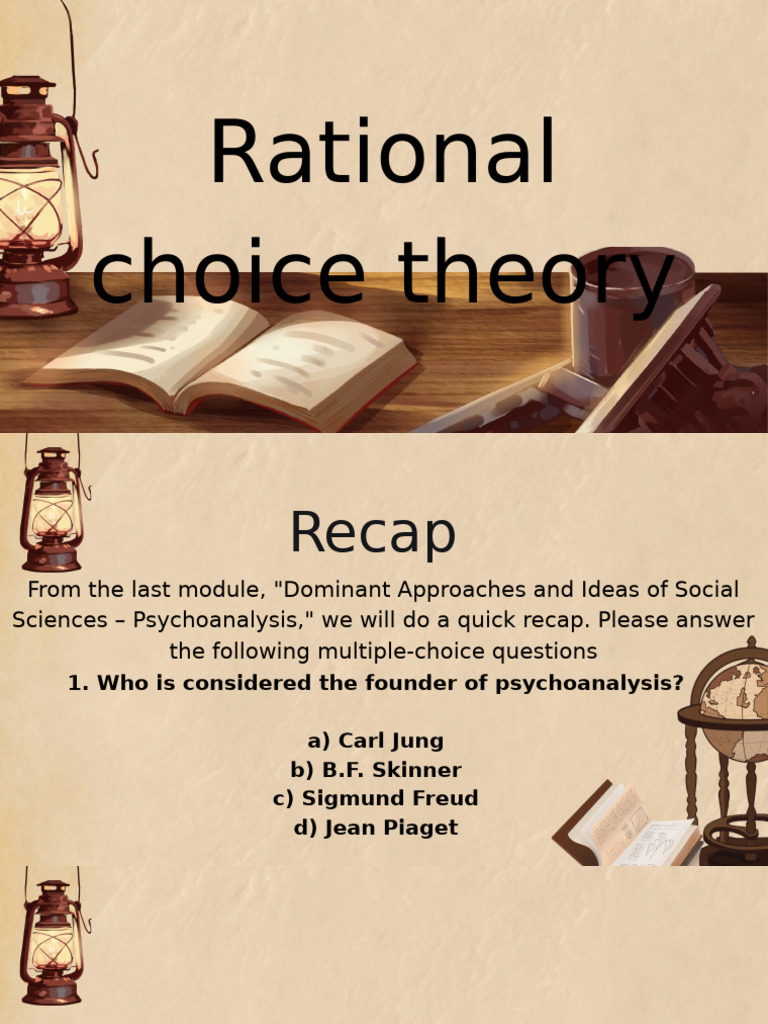 Rational choice theory_20240914_183209_0000 | PDF | Psychoanalysis ...