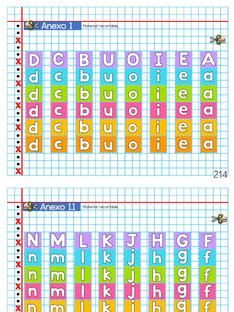 Actividades Recortables 2do Preescolar | PDF