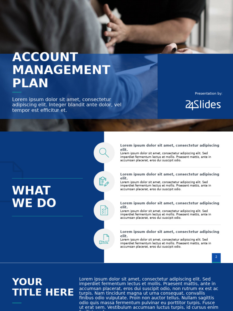 Account Management Strategy Overview | PDF
