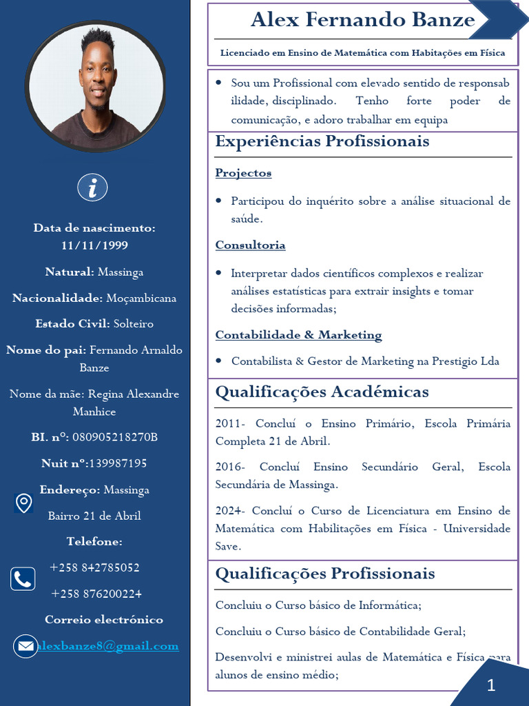 Curriculum_ Vitae Alex 2024 | PDF | Comunicação