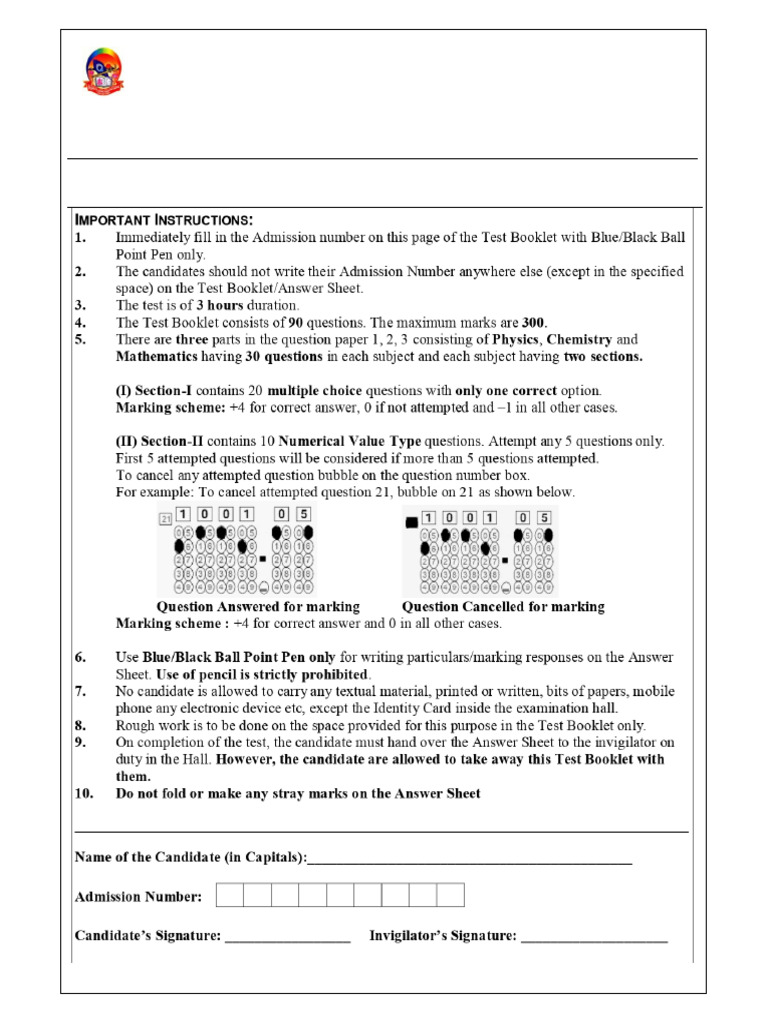 19.GTM-14 - Question Paper | PDF | Chemical Reactions | Inductor