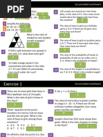 GCSE Ratio Problem Solving Questions | PDF | Ratio | Mathematics