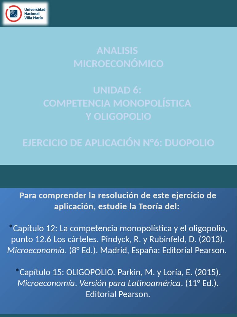 A Micro Unidad 6 Ejercicio 6 Resuelto 2022 | PDF | Mercado (economía) | Competencia perfecta