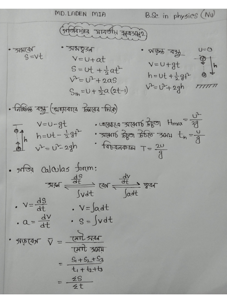 LADEN MIA B.SC Physics NU | PDF