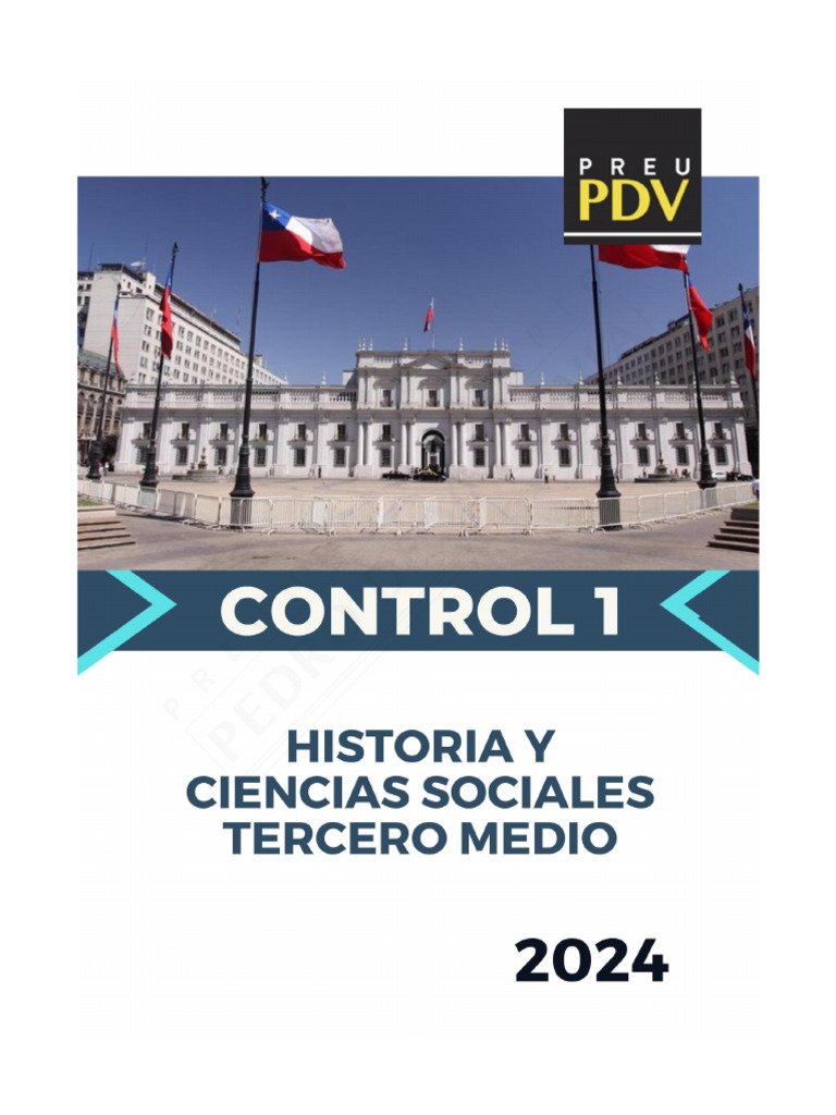 3751-CST-2024 Control #1 (5%) | PDF | Democracia | Ideologías políticas