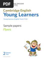 Flyers Practice Test - Reading & Writing | PDF