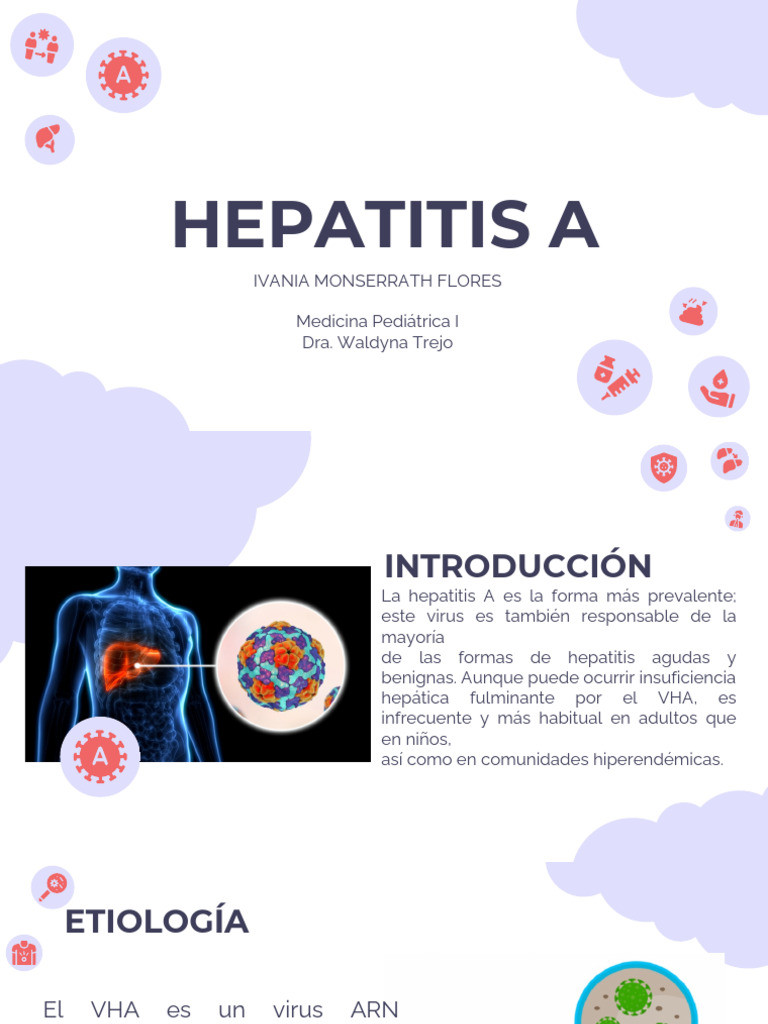 HEPATITIS A. PED1 IvaniaFlores | PDF | Hepatitis | Enfermedades y trastornos