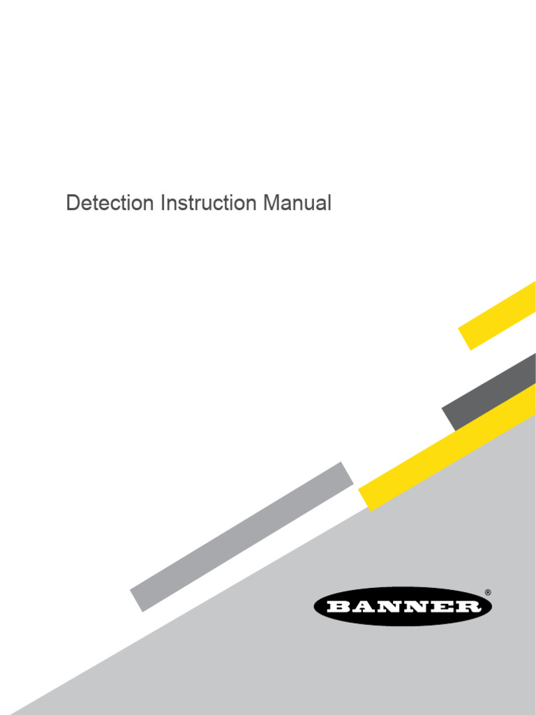 Q5X Laser Triangulation Sensor With Dual Mode and IO-Link For Jam | PDF ...