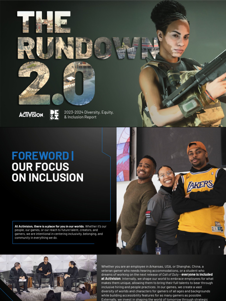 Activision The Rundown2.0 External | PDF | Employee Retention | Social ...
