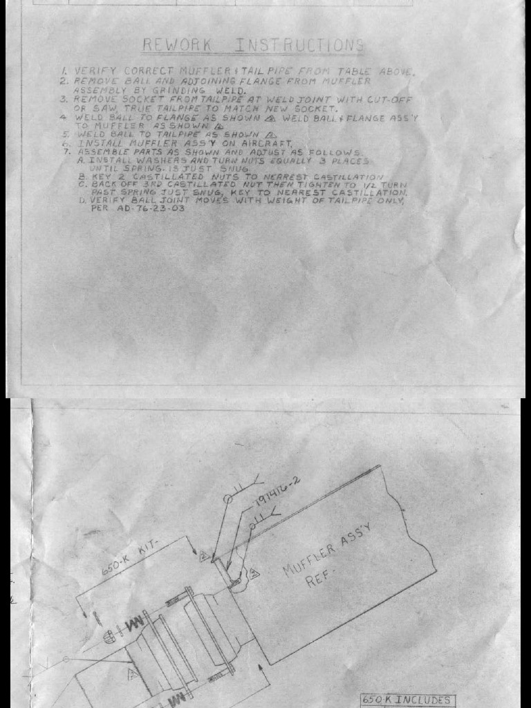 Beechraft Bonanza Exhaust Spring Adjustment | PDF