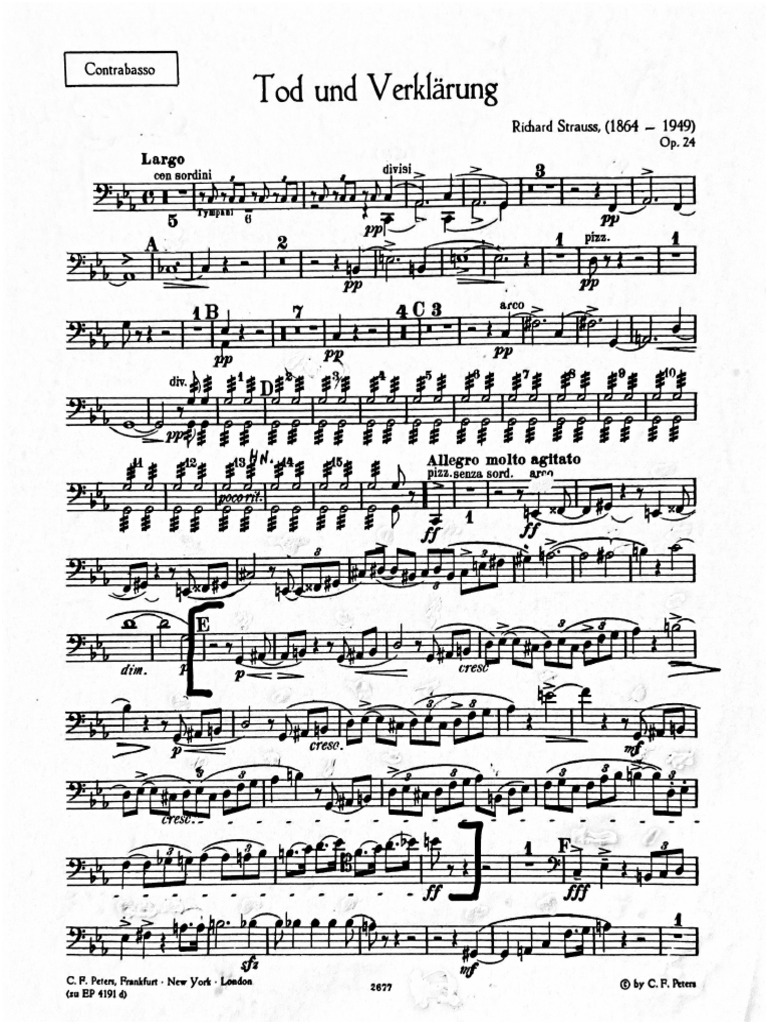 Strauss "Death and Transfiguration" | PDF