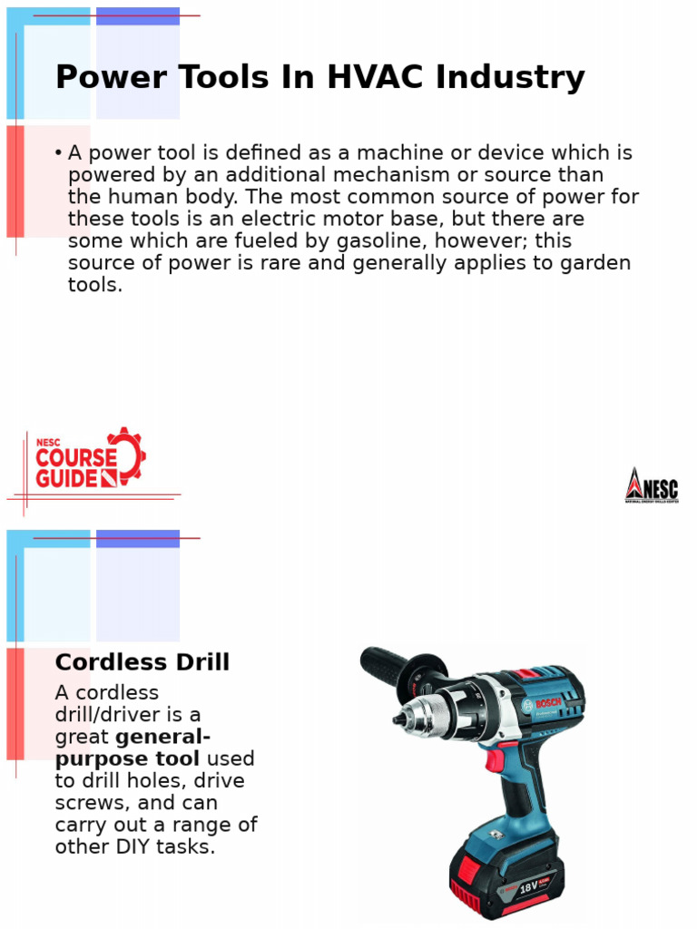 Power Tools in Hvac | PDF