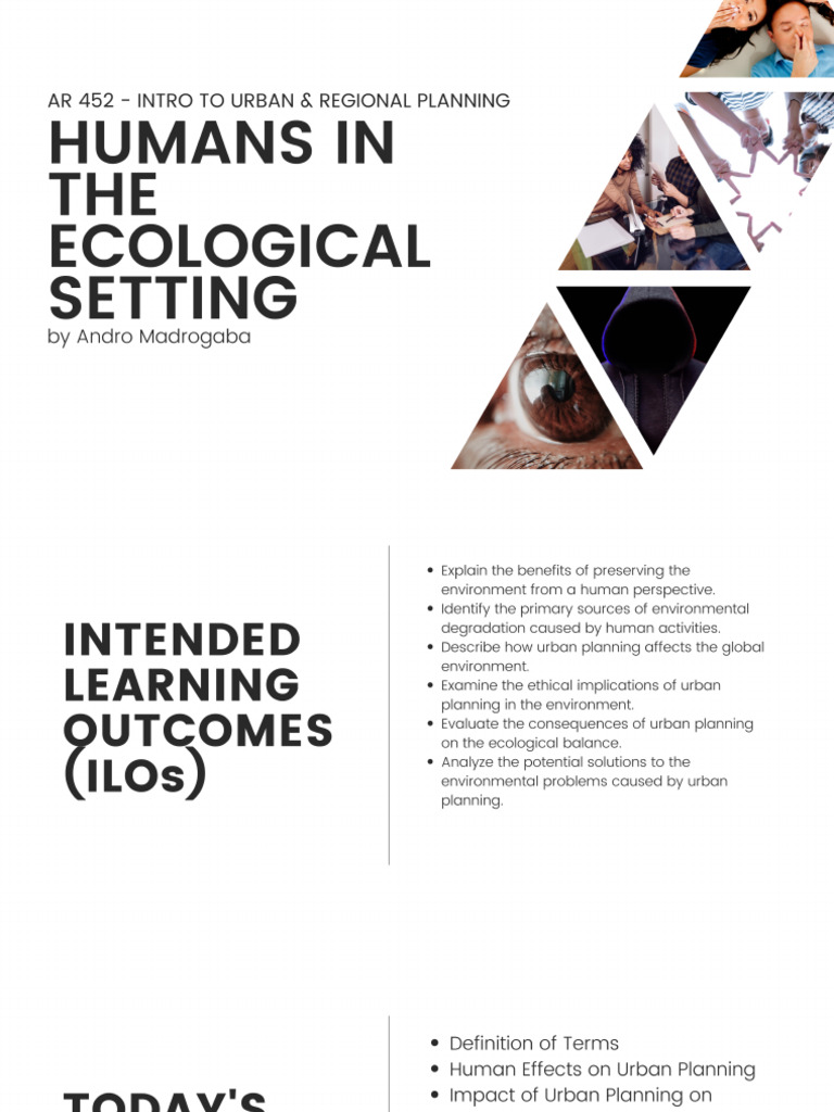 1.2. Humans in Their Ecological Setting | PDF