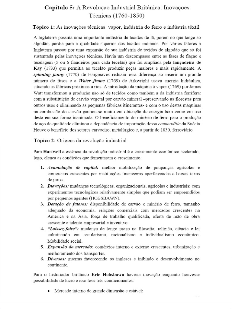 Resumo Heg Livro Alexandre Saes | PDF
