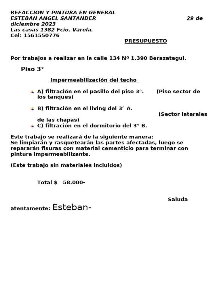 Impermeabilizacion | PDF