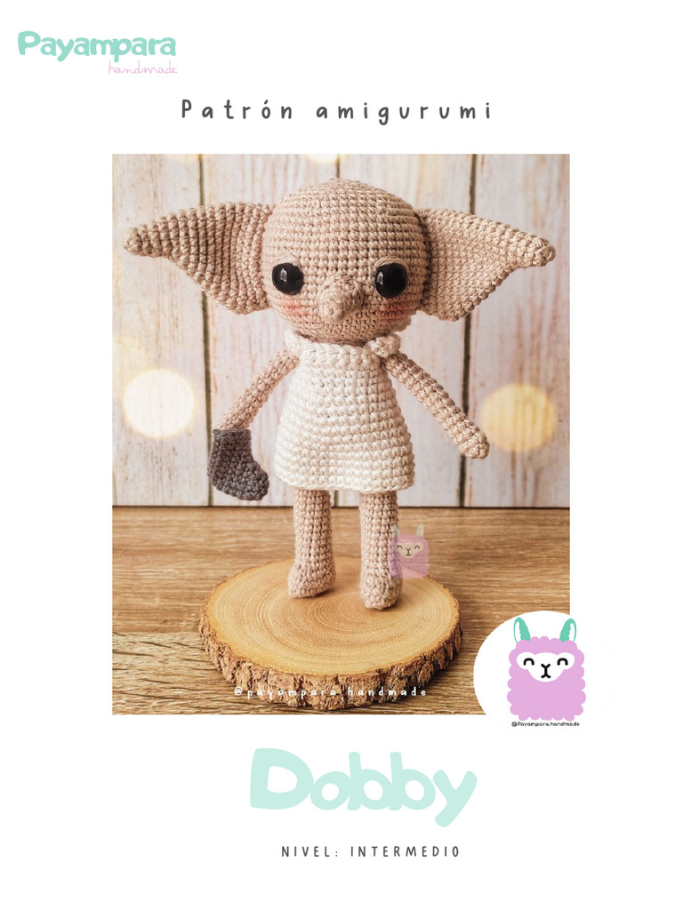 Dobby | PDF | Amigurumi | Tejer