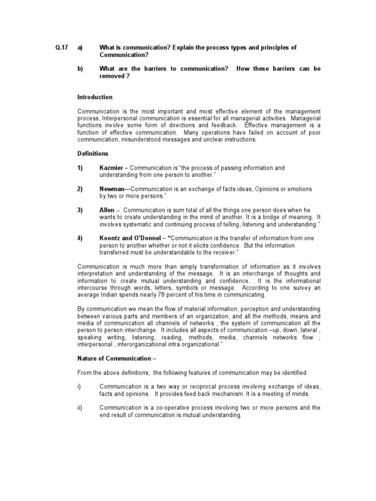 Communication | PDF | Code | Communication