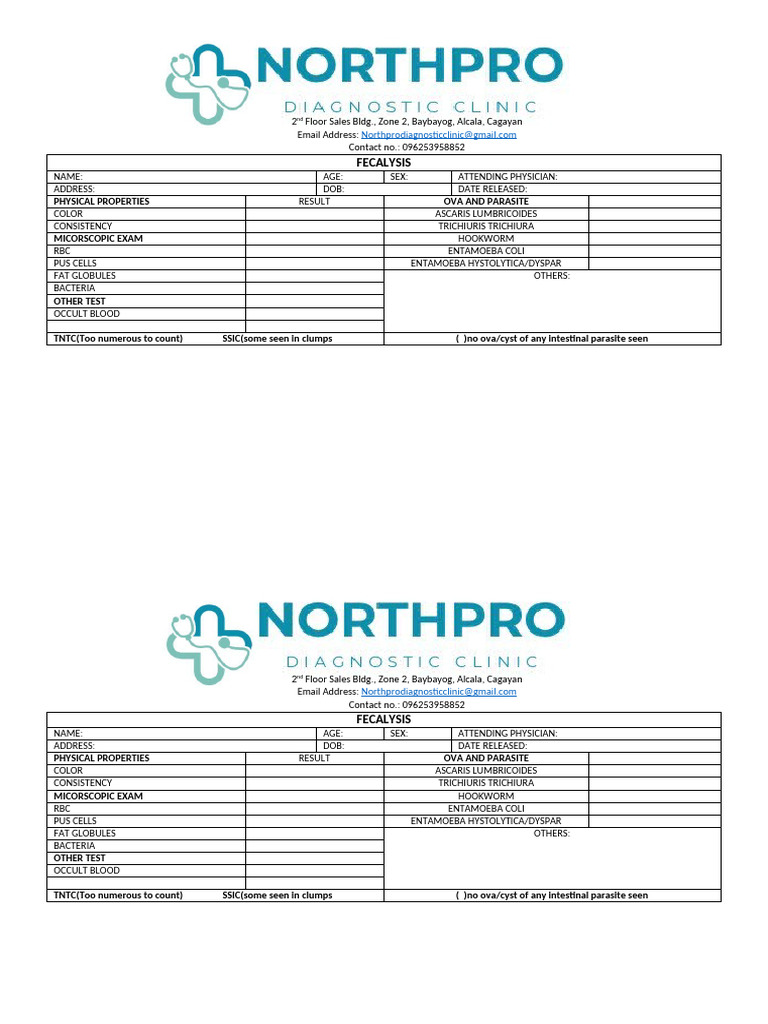 FA RESULT (WITHOUT E-SIGN) | PDF | Medical Specialties | Microbiology