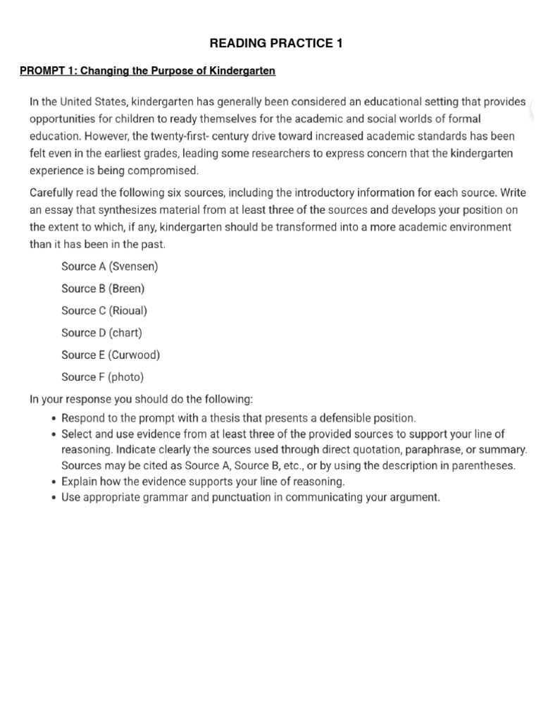 Reading Practice 1 | PDF