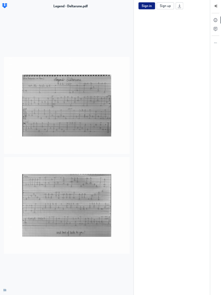 Legend - Deltarune PDF | PDF