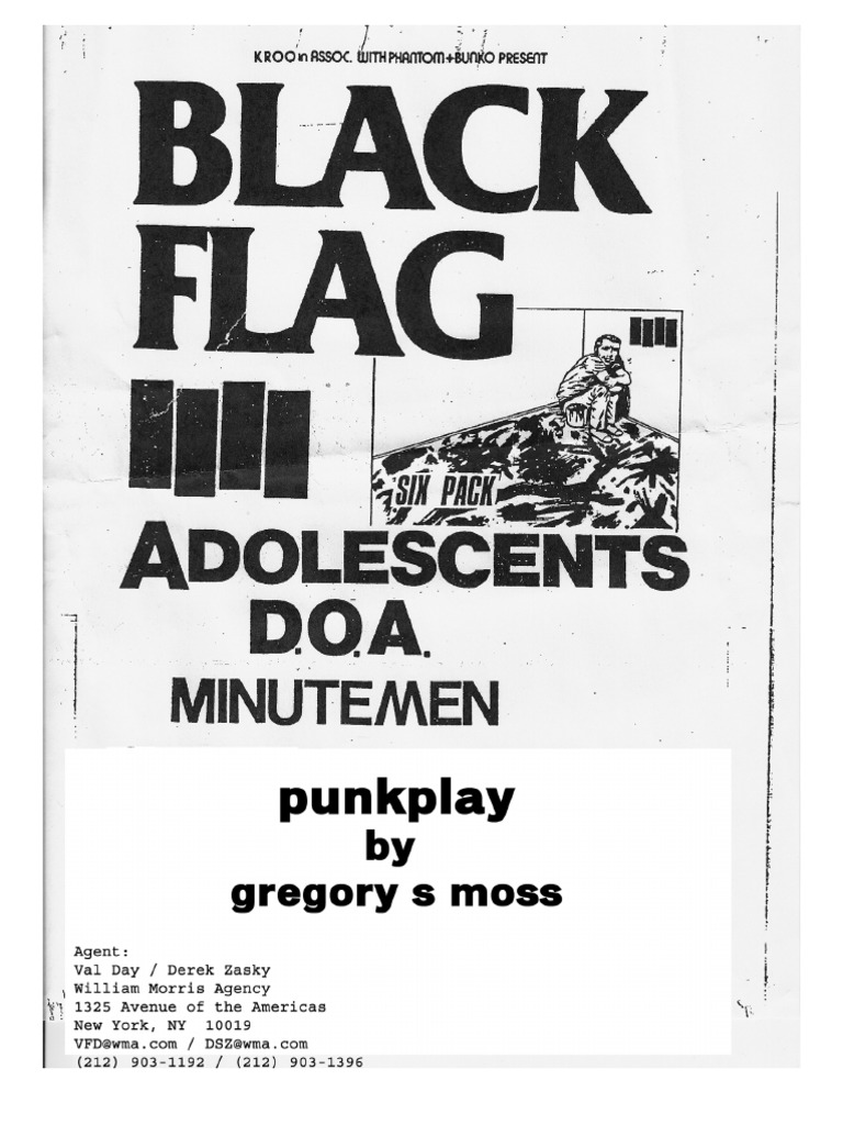 Gregory S. Moss - Punk Play | PDF