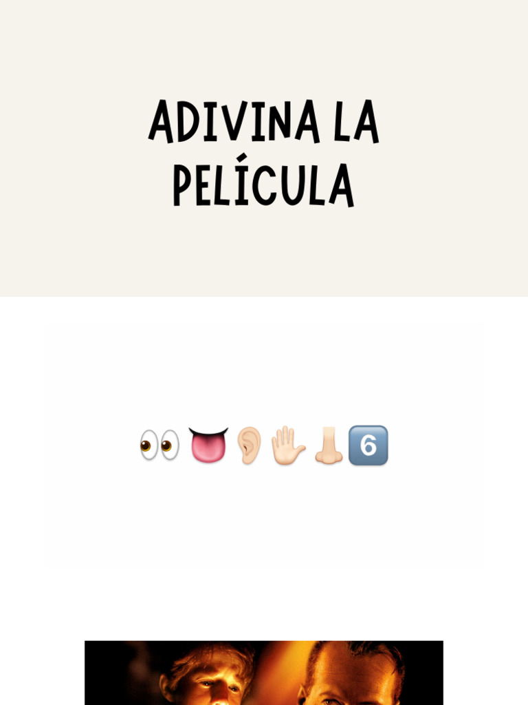 Adivina La Película | PDF
