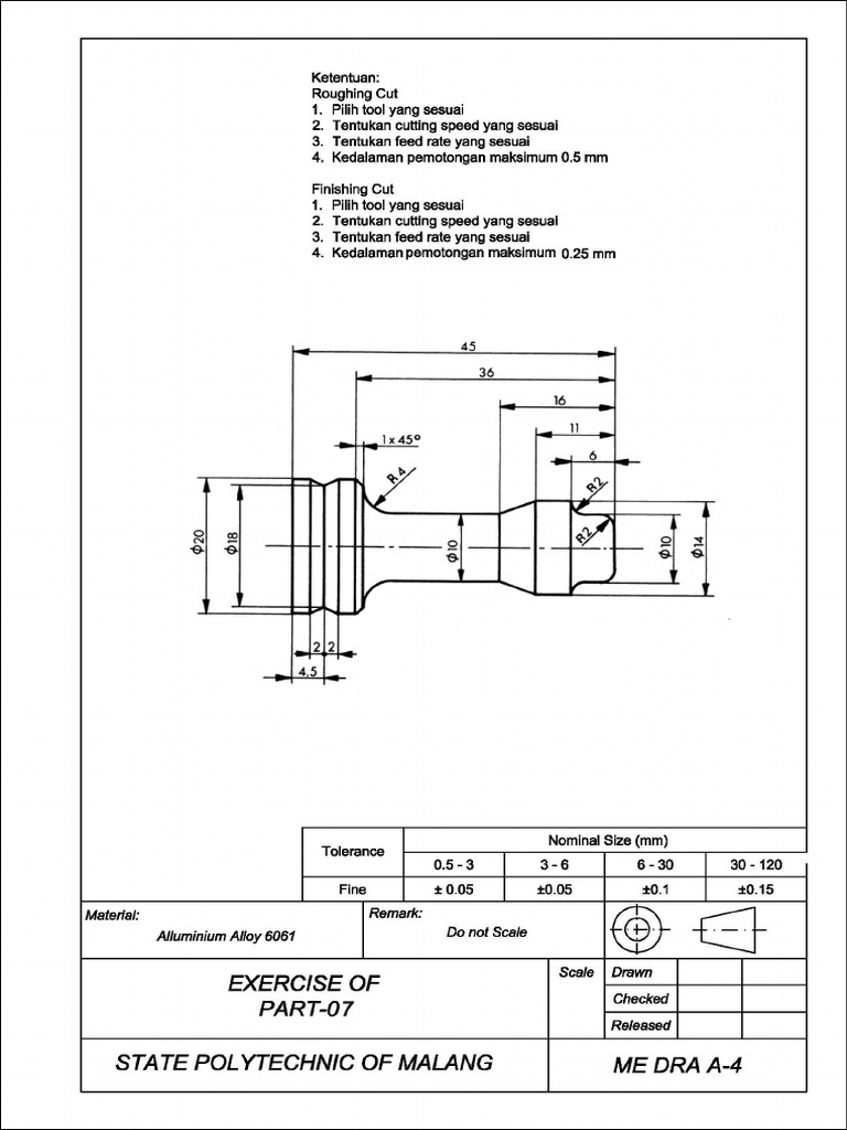 EXERCISE TURNING-7 | PDF