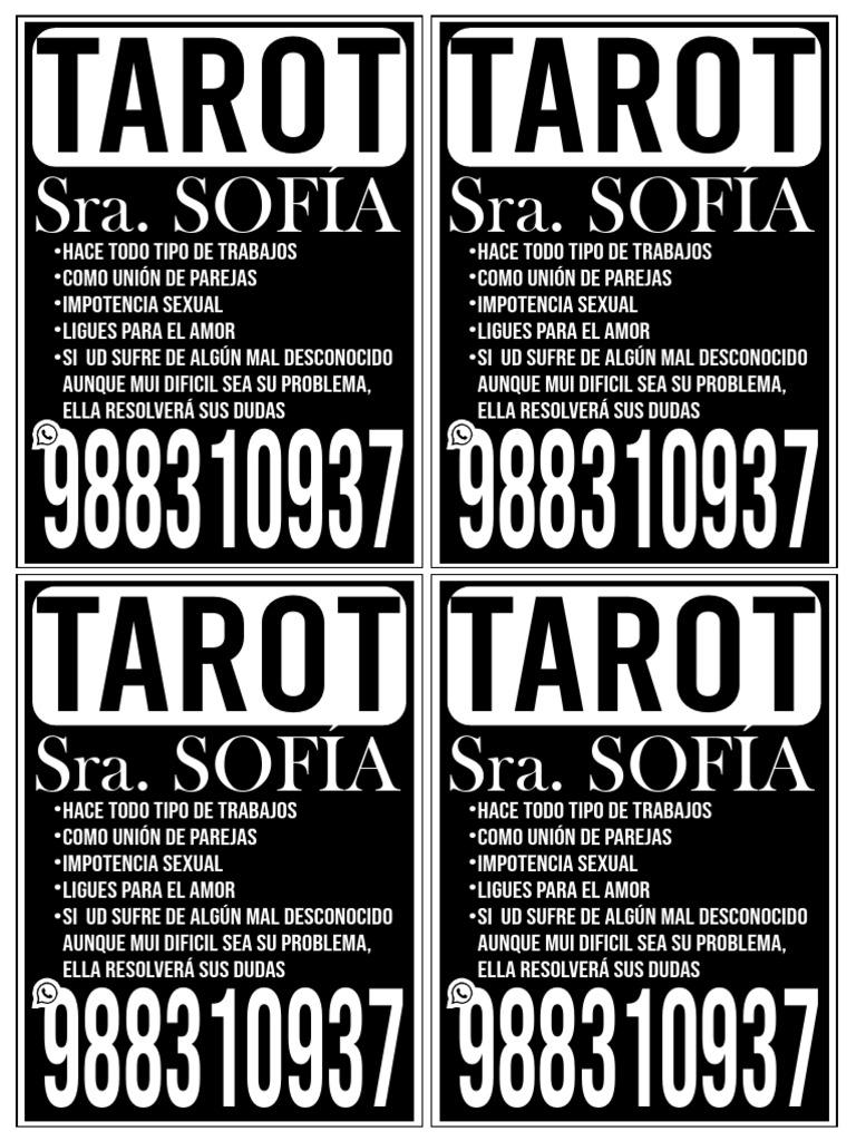 Tarot Sofía: Soluciones Amorosas | PDF