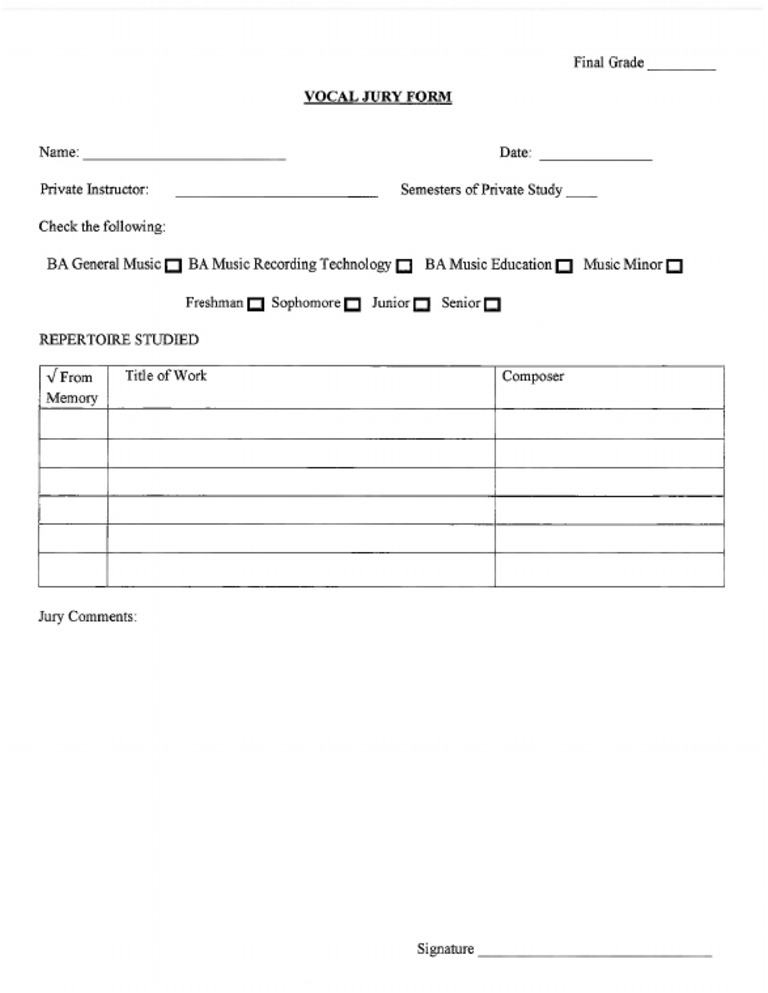 Jury Form | PDF