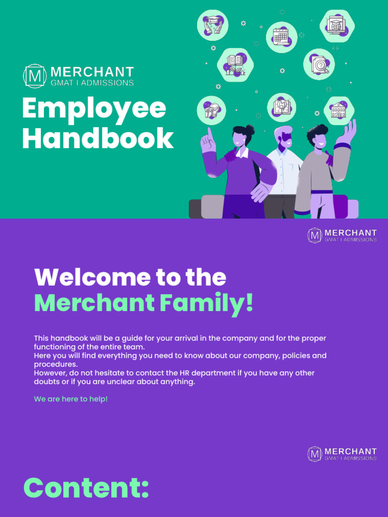 Merchant Employee Handbook Guide | PDF | Employment | Social Psychology