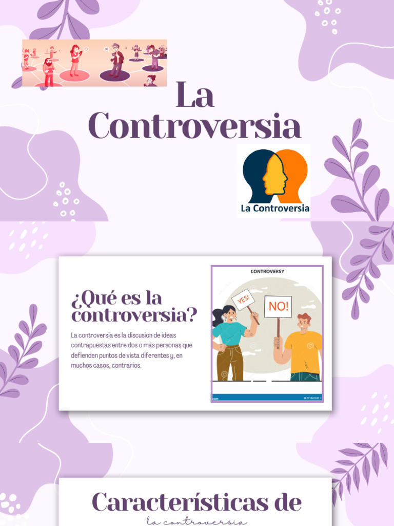 La Controversia | PDF | Argumento | Experiencia