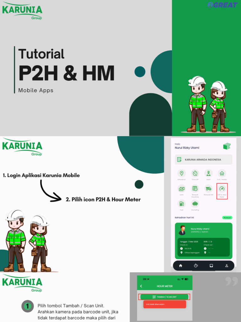 Tutorial_P2h_Dan_Hm_Start_Stop_Karunia_Mobile_20250315071500 | PDF