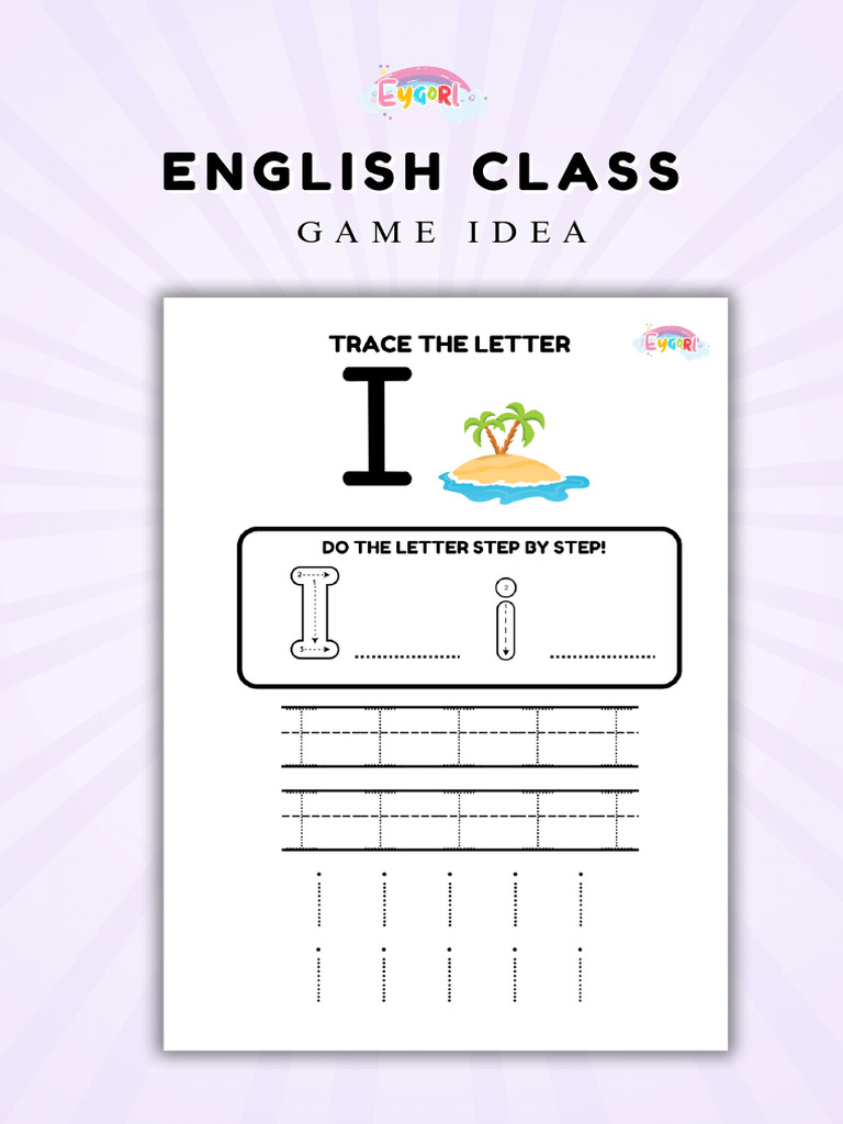 Step-by-Step Letter Tracing Guide | PDF