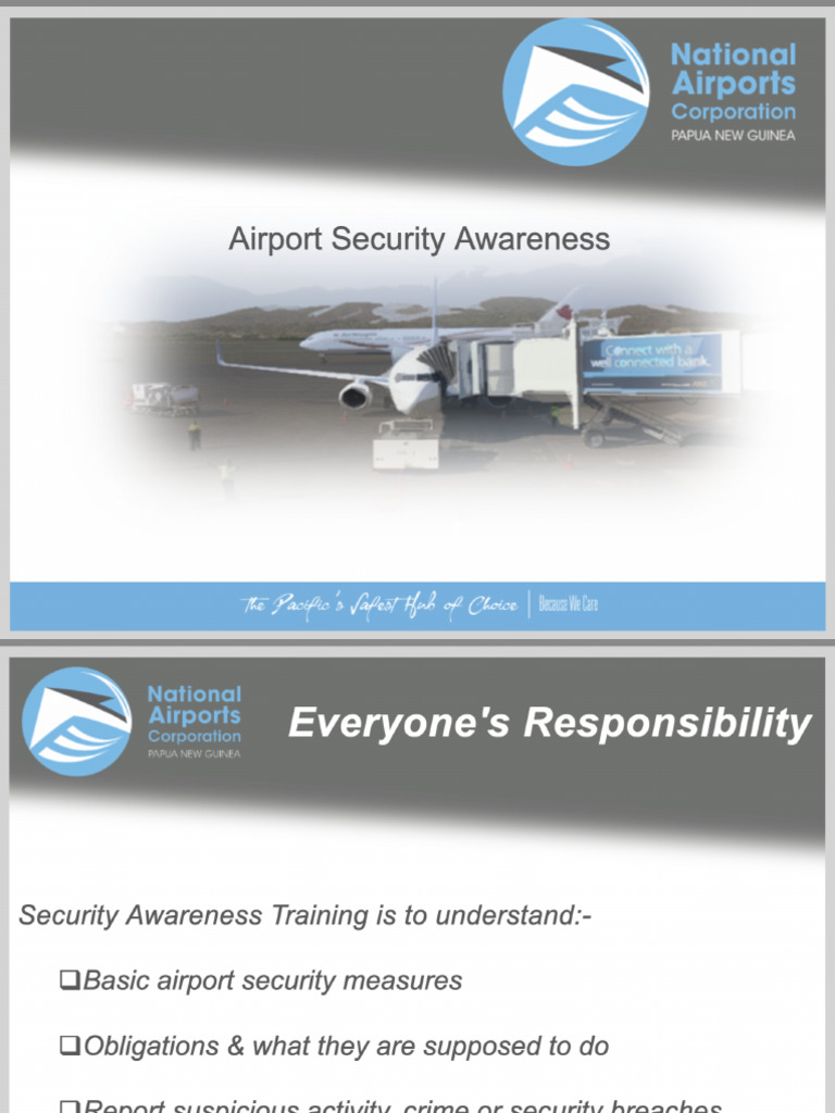C. Airport Security Awareness | PDF