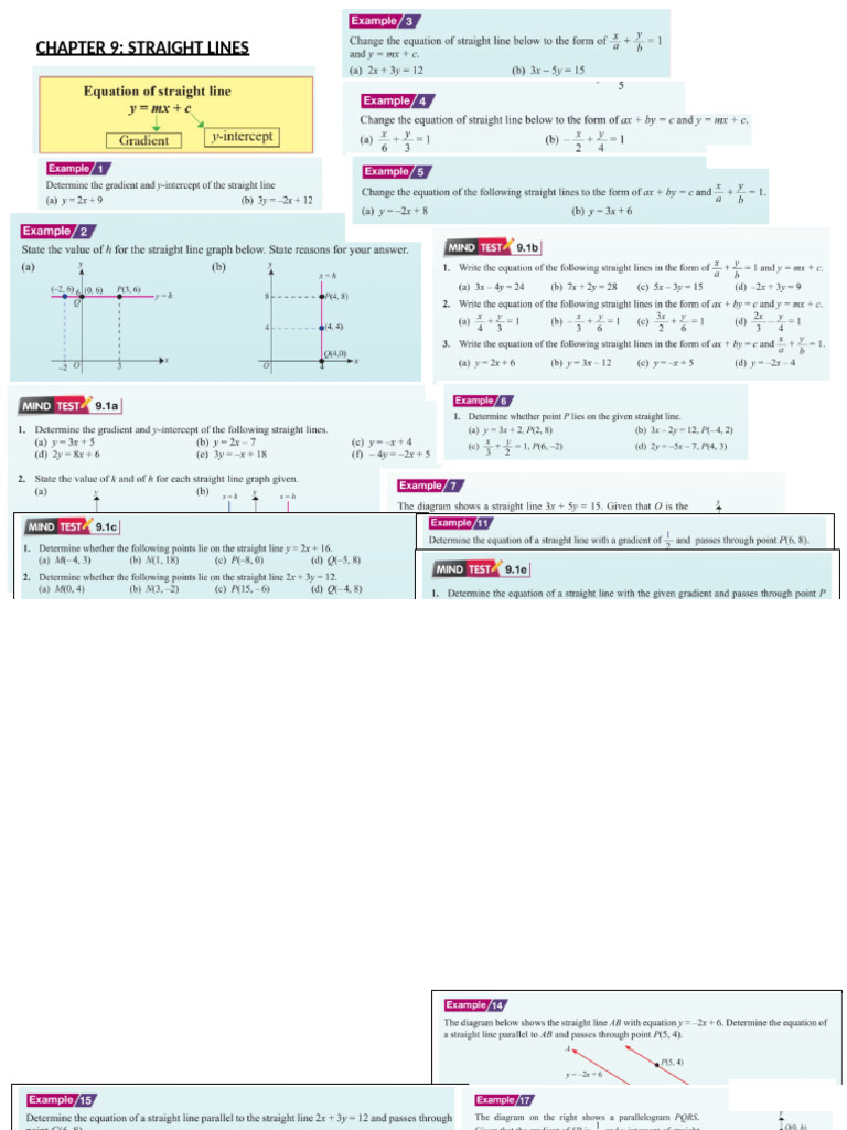 Chapter 9 Form 3 | PDF