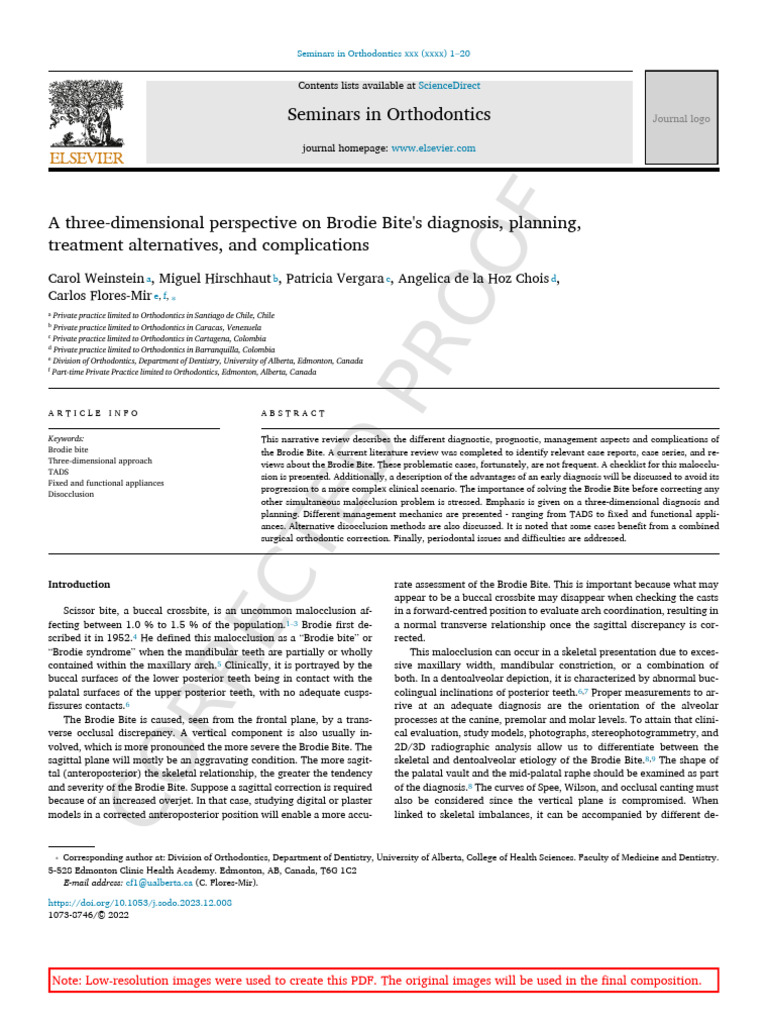 Bordie Bite Patricia Vergara | PDF | Dentistry | Tooth