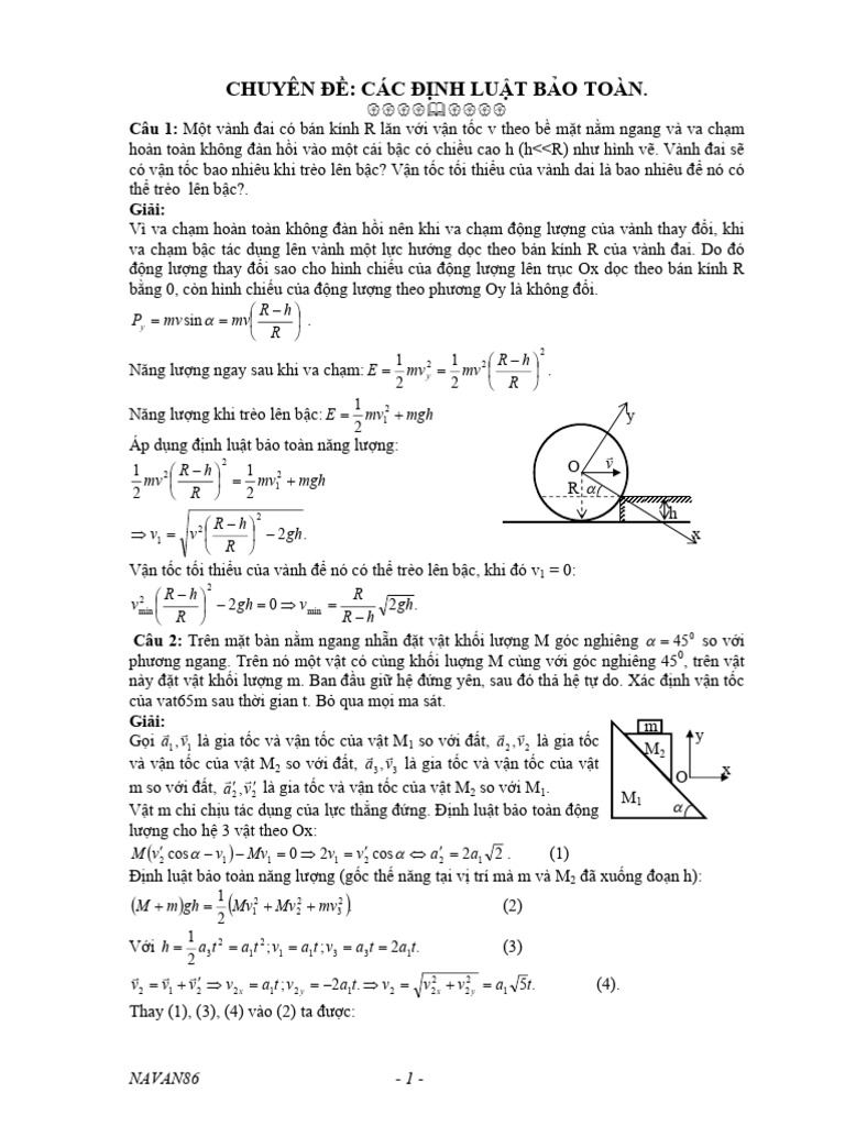 Cac Dinh Luat Bao Toan | PDF