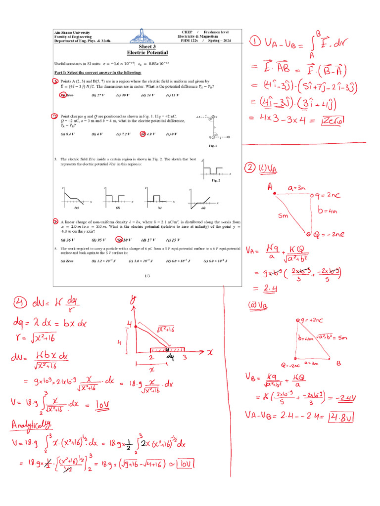 Problem Set 3 - SolutionA | PDF