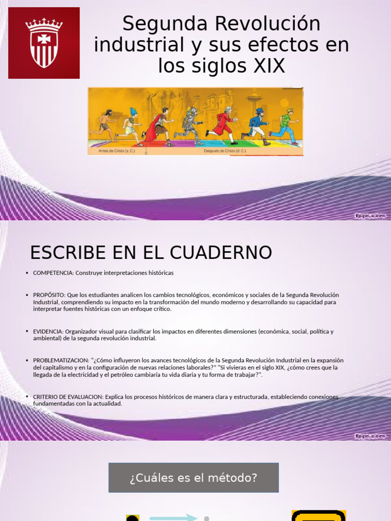 PPT 1 - La Segunda Revolucion Industrial | PDF | Revolución industrial | Capitalismo