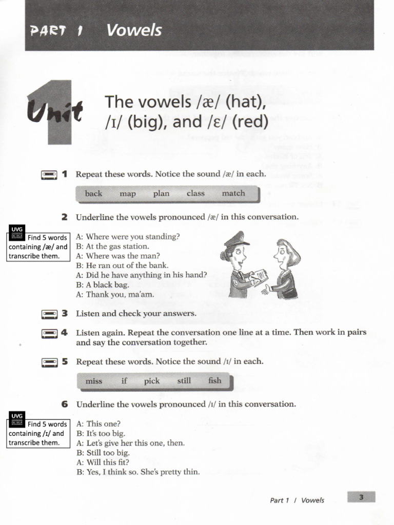 Pronunciation20-20Practice202920UVG Exercises | PDF