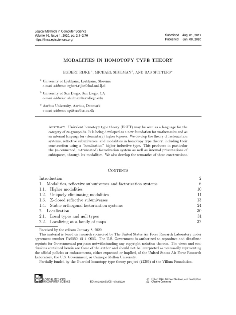 1706.07526v6 | PDF | Modal Logic | Theorem