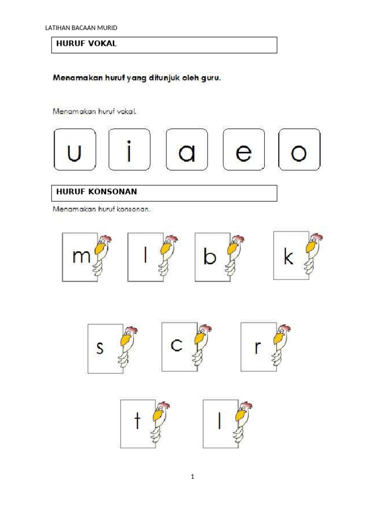 Bahan Bacaan Pemulihan BM | PDF