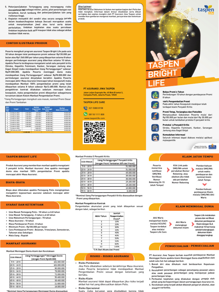 2024 06 12 Brosur - TBL | PDF