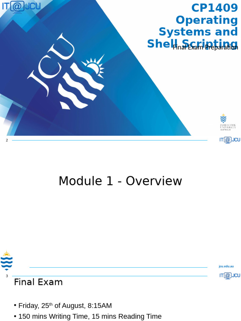 Final Exam Guide for OS & Shell Scripting | PDF | Process (Computing) | Thread (Computing)