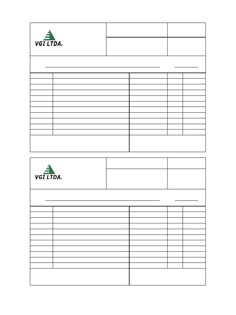 Formatos Vgi de FT-23 | PDF