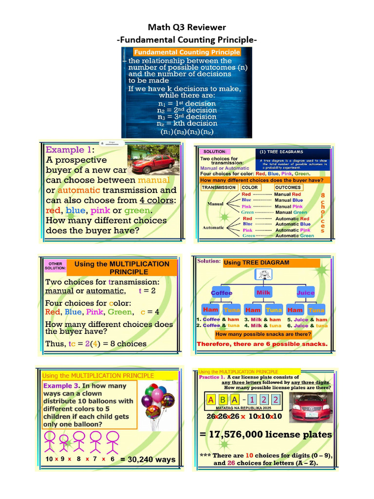 Math Q3 Reviewer | PDF